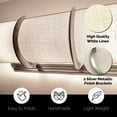 4 Bulb Vanity Light Shade with Black Brackets, 25" inch Bathroom Light ...