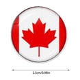 Brooch Canada Flag Pin Canadian National Brooch Maple Leaf Pins Badge ...