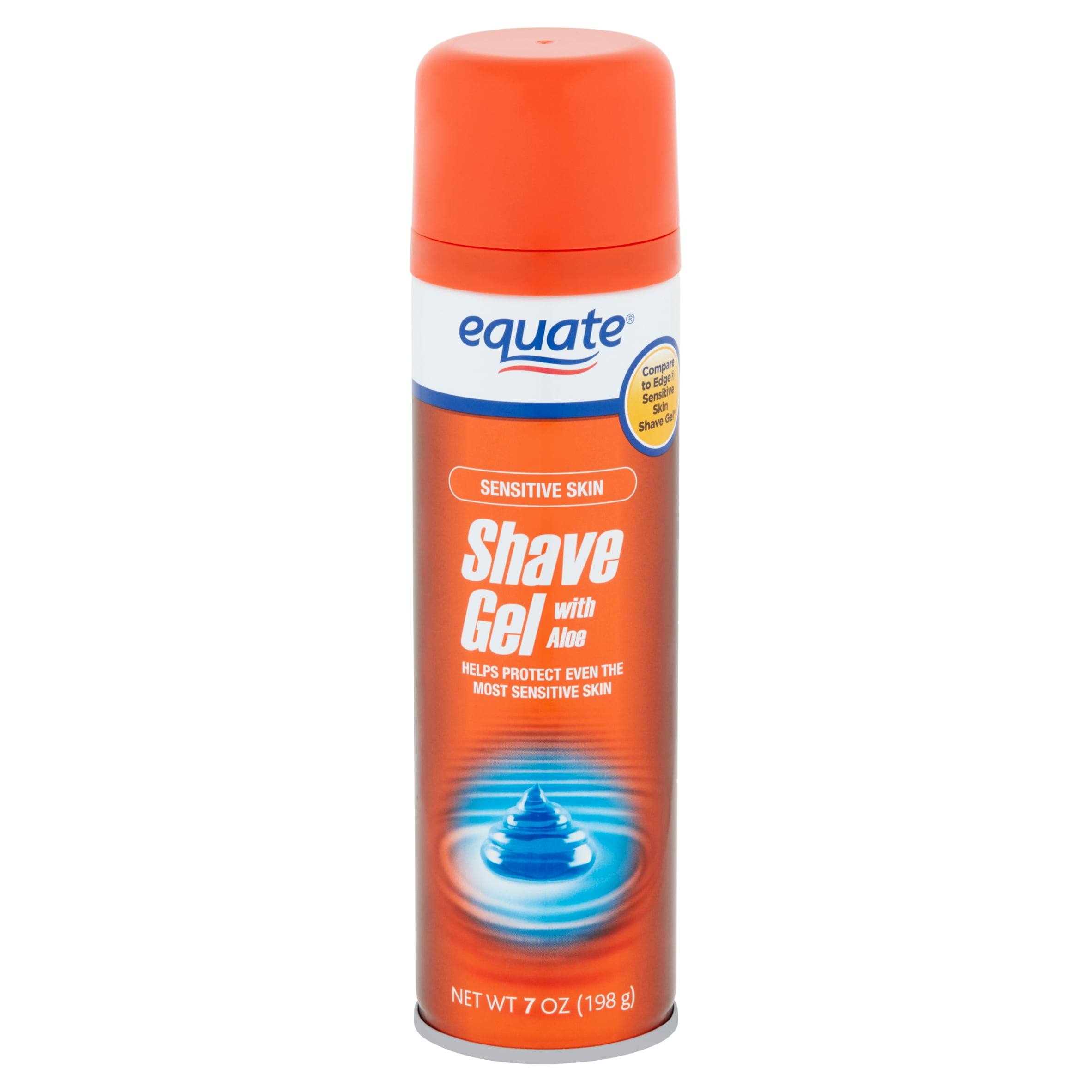 Equate Sensitive Skin Shave Gel with Aloe, 7 oz - Walmart.com