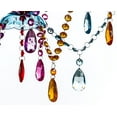 Gypsy Color Acrylic Crystal Chandelier, Multicolor 6 Light Ceiling ...