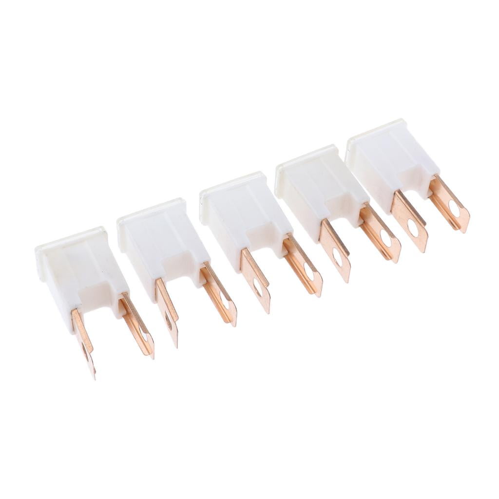 5 Pieces Brown 32V 120A Amp FLK-M Push Male PAL Fuse for Car - Walmart.com