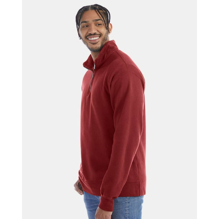 ComfortWash by Hanes GDH425 Garment-Dyed Quarter-Zip ComfortWash by Hanes GDH425 Garment-Dyed Quarter-Zip