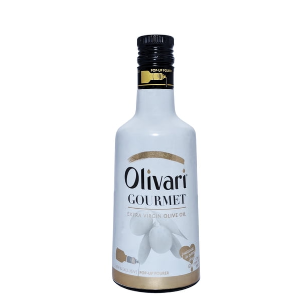 Olivari Gourmet Extra Virgin Olive Oil, 17 fl oz Glass Bottle - Walmart.com