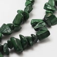 5Strand Natural Malachite Beads Strands Chip Dark Green 3~5x7~13x2~4mm ...