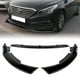 For 2015-2017 Hyundai Sonata Painted Black Front Bumper Body Kit ...