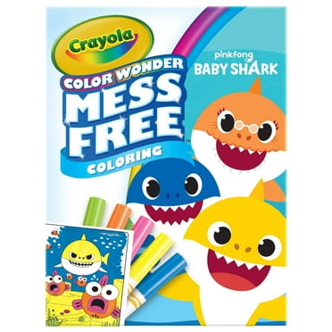 Crayola Color Wonder Magic Light Brush & Washable Paint Art Set for ...
