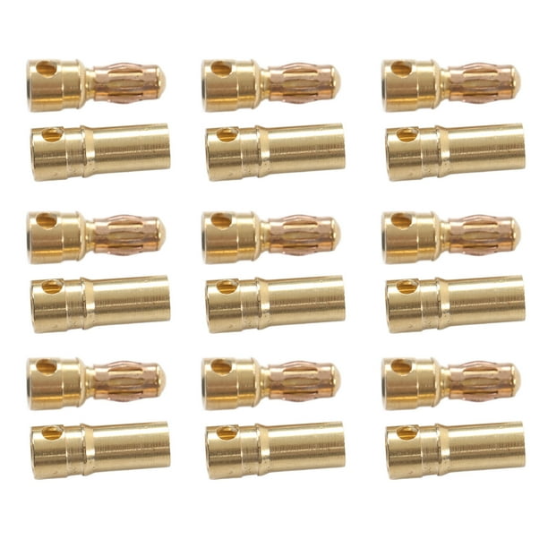 Banana Connectors Plugs, Electrical Conductivity Gold Plated Corrosion ...