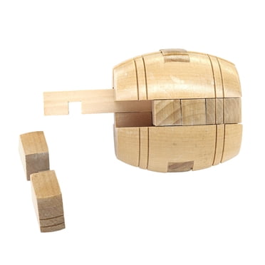 Star - Wooden Brain Teaser Puzzle - Walmart.com