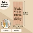 36-Pack Cute Inspirational Magnetic Bookmarks with Motivating Quotes, 2 ...
