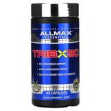 AllMax TribX90 Testosterone Tablets, Pure Tribulus Terrestris 750mg, 90 ...