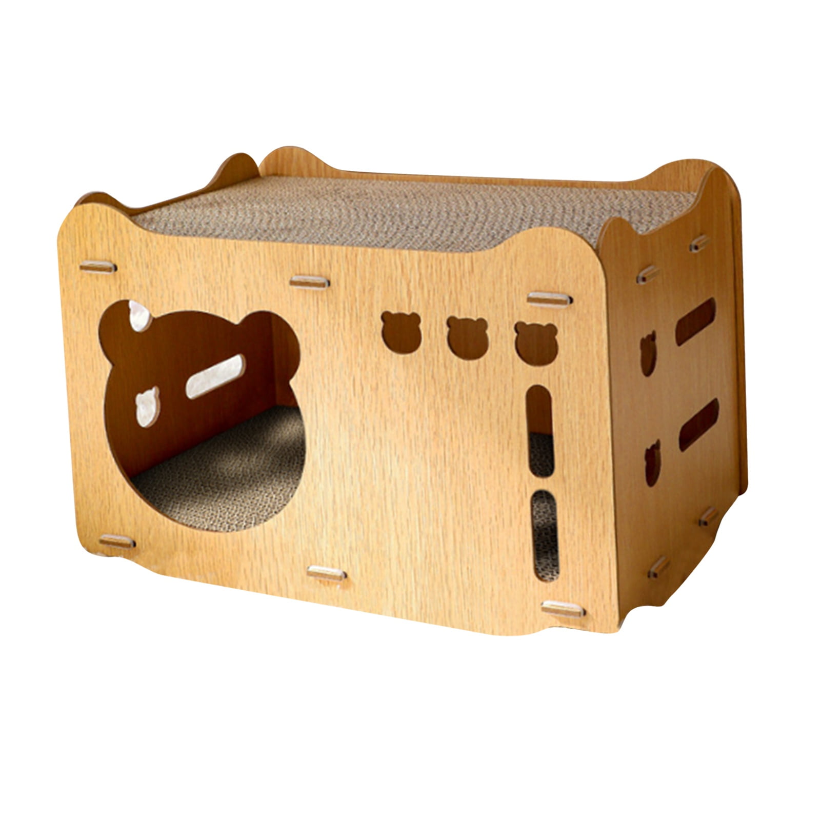 Click here for Dewin Cat Cardboard House cat Scratcher Hideout Sc... prices