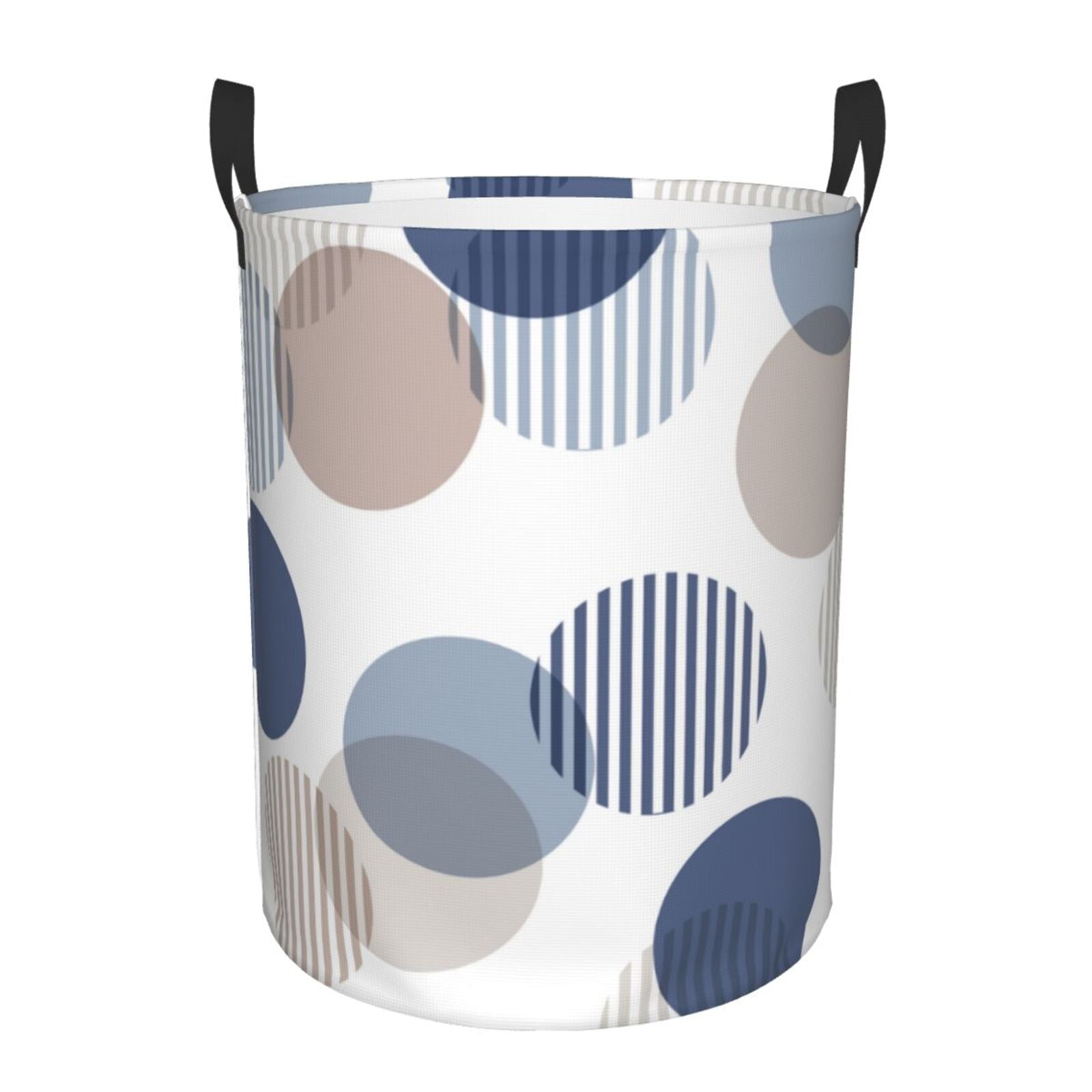 ZNDUO Round Laundry Basket, Waterproof Collapsible Laundry Baskets with ...