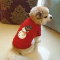 Dog Hoodie, Christmas Santa Pattern with Warm Fleece Lining, Soft ...