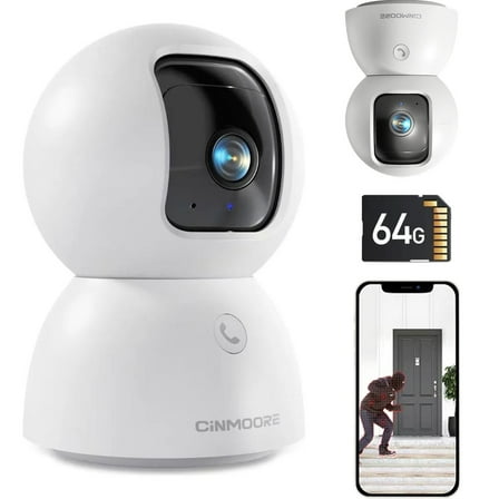 YADA 1080P Wireless Baby Monitor Camera for Car Seat, App Control, WiFi ...