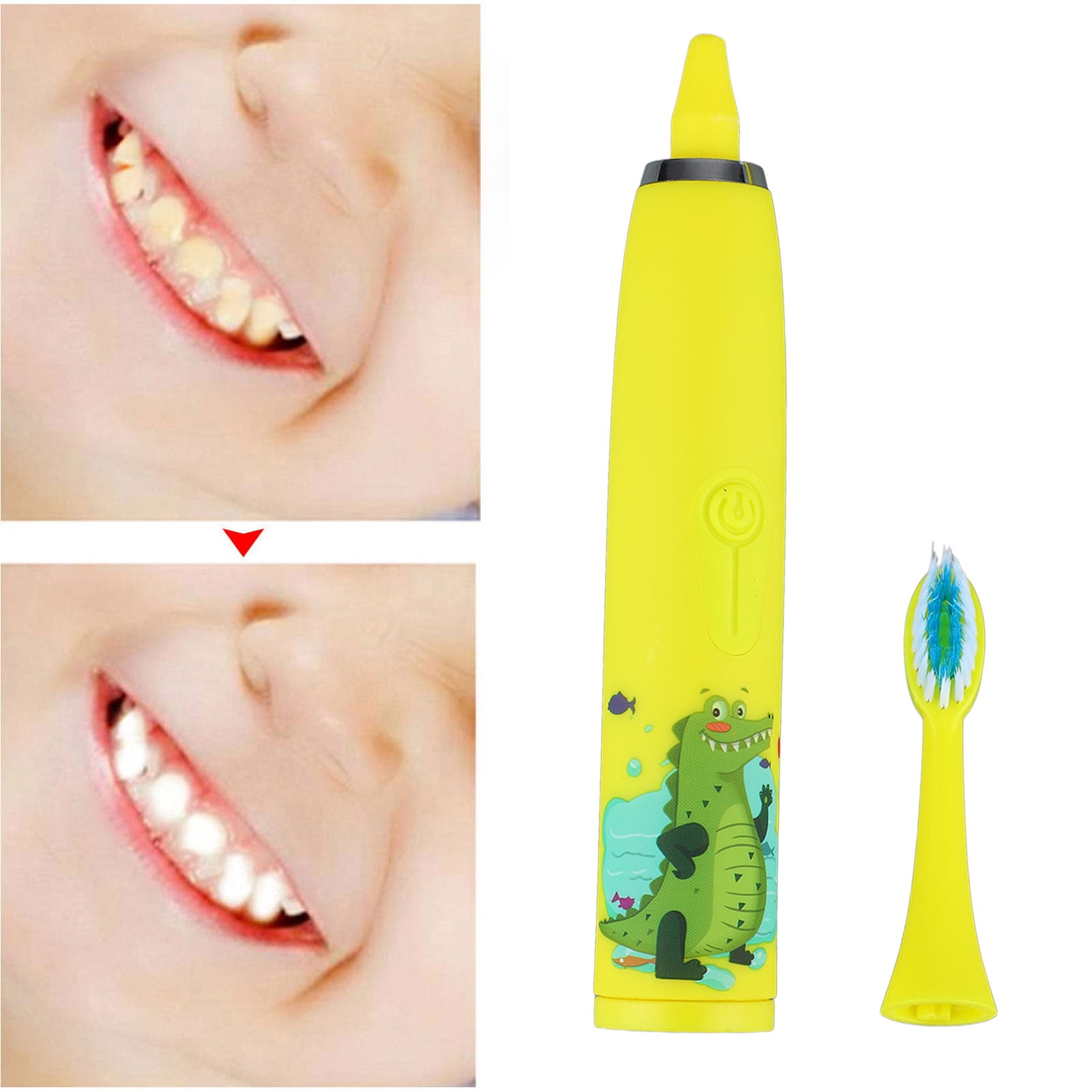 Click here for Dewin Children Electric Toothbrush 4 Gears 8 Brush... prices