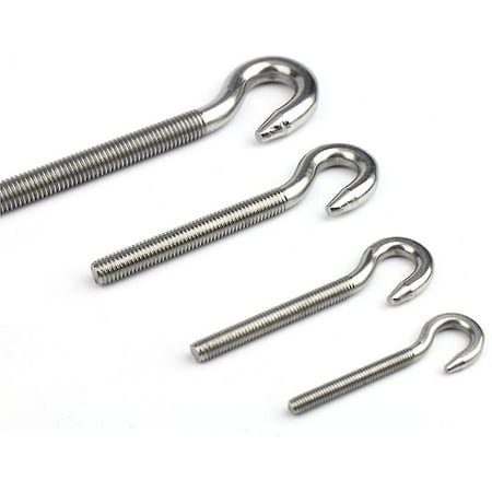 M8 Hook Ring Screw Bolts Screw Rings With Round Screw Hook Elongated ...
