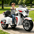 12V Motorcycle for Kids Aged 3+, 3 Wheel Kids Ride On Motorcycle ...
