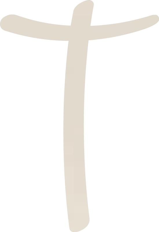 Decorative Acrylic Letter, Custom Blank T Script, 10'' Tall White ...