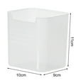 Set of 4 Wide-Mouth Refrigerator Door Storage Boxes Space-Saving Mini ...