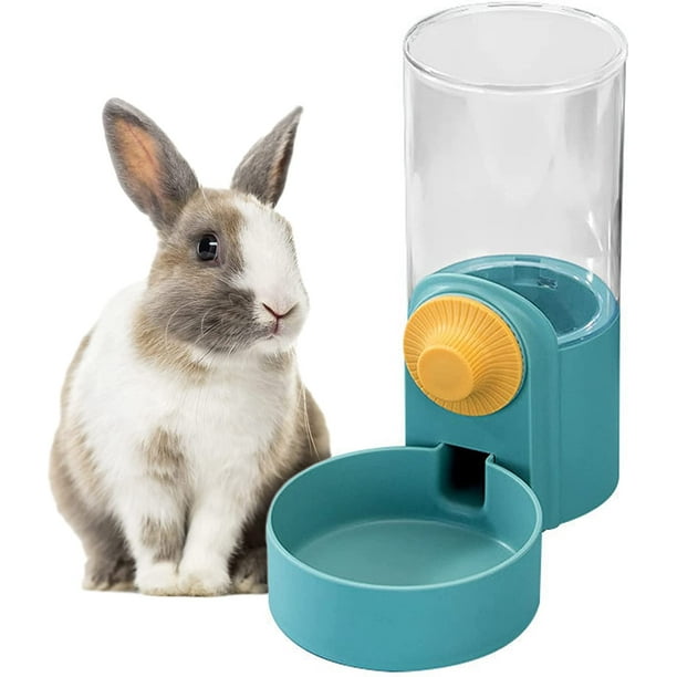 SHENMO Dispenser Gravity Pet Auto Feeder Waterer Set for Rabbit Cat Dog ...