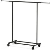 Simple Houseware Indoor Heavy Duty Apparel Clothing Garment Rack, Black ...