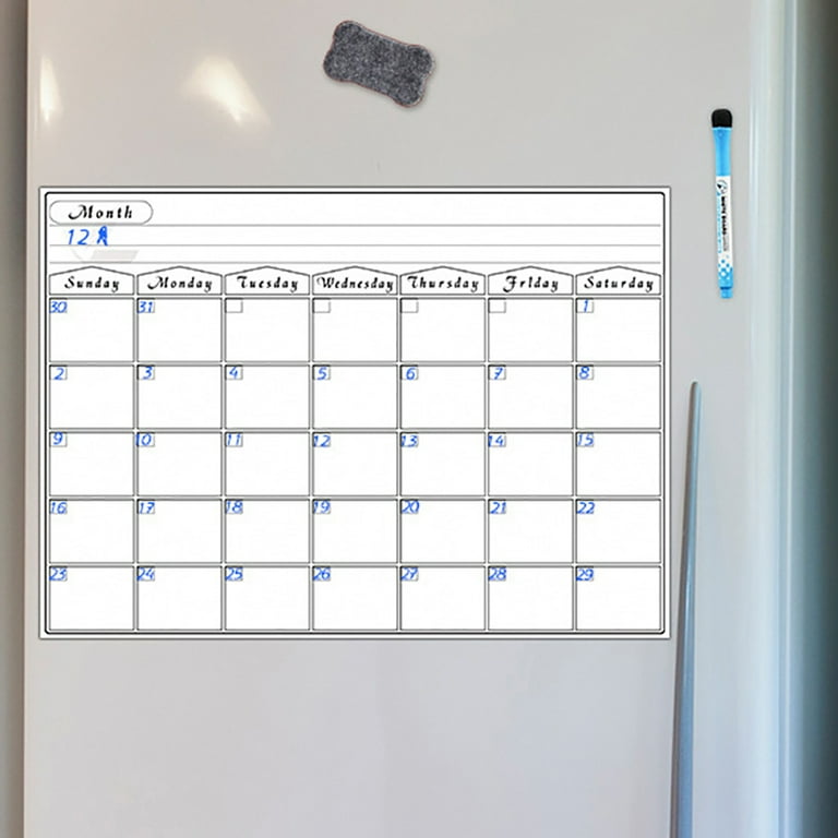 Diy Magnetic Calendar