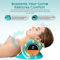 EMS Neck & Shoulder Massage Pillow 2026 with Ambient Light & Heat ...