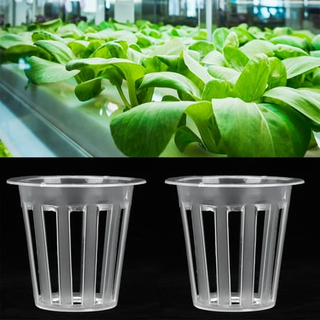 Hydroponics Pot Hydroponic Planting Basket Soilless Plant Net Pots Wide ...
