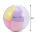 Inflatable PVC Beach Volleyball, Color Block Water Sports Ball for ...