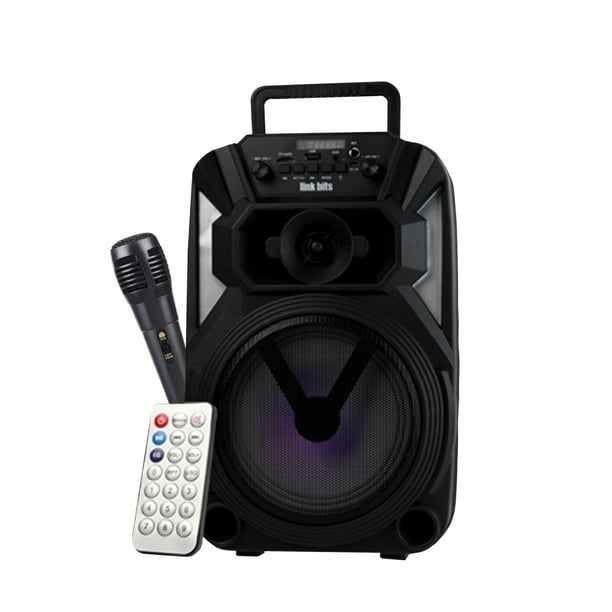 Bocina Bluetooth Portátil de 8" Link Bits SA8021T | Walmart en línea