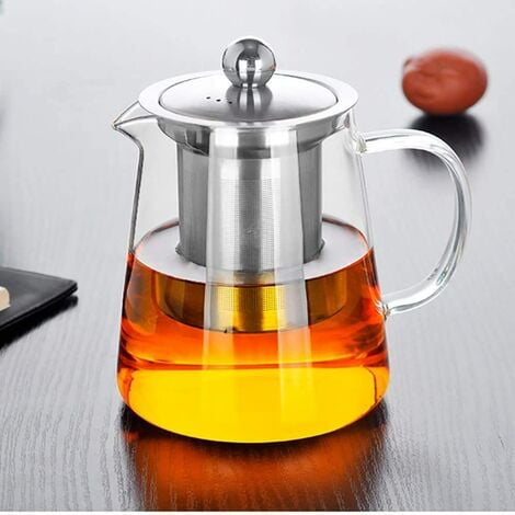 Click here for Lubai Commerce Heat-Resistant Glass Teapot With In... prices