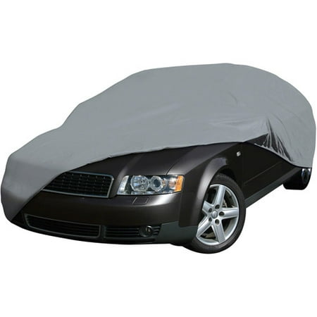 Classic Accessories 71003-F Deluxe 4-Layer Car Storage Cover, Grey ...