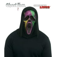Fun World - Scream Halloween Scary Rhinestone Ghost Face Mask with ...