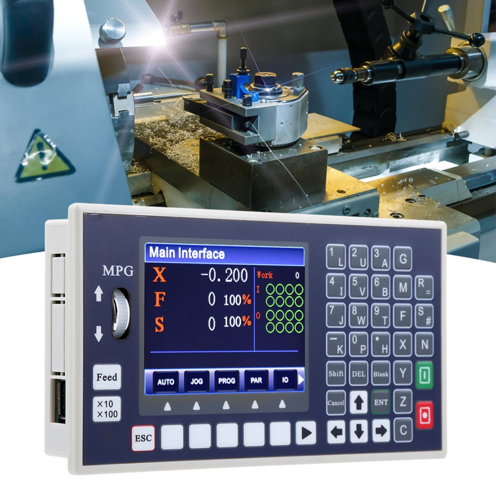 Buy EOTVIA Servo Stepper Motor Controller Programmable Motion CNC System 4‑Axis Pulse Output ...