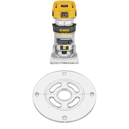 DEWALT DWP611 1.25 HP Max Torque Variable Speed Compact Router with LED ...