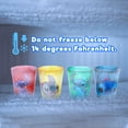 Disney Lilo & Stitch Faces 1.5-Ounce Freeze Gel Mini Cups | Set of 4 ...