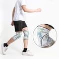 awjaisca Sports Knee Compression Sleeve, Elastic Breathable Knee ...