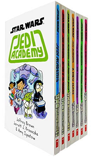 Pre-Owned Star Wars Jedi Academy Series 7 Books Collection Set (Books 1 ...