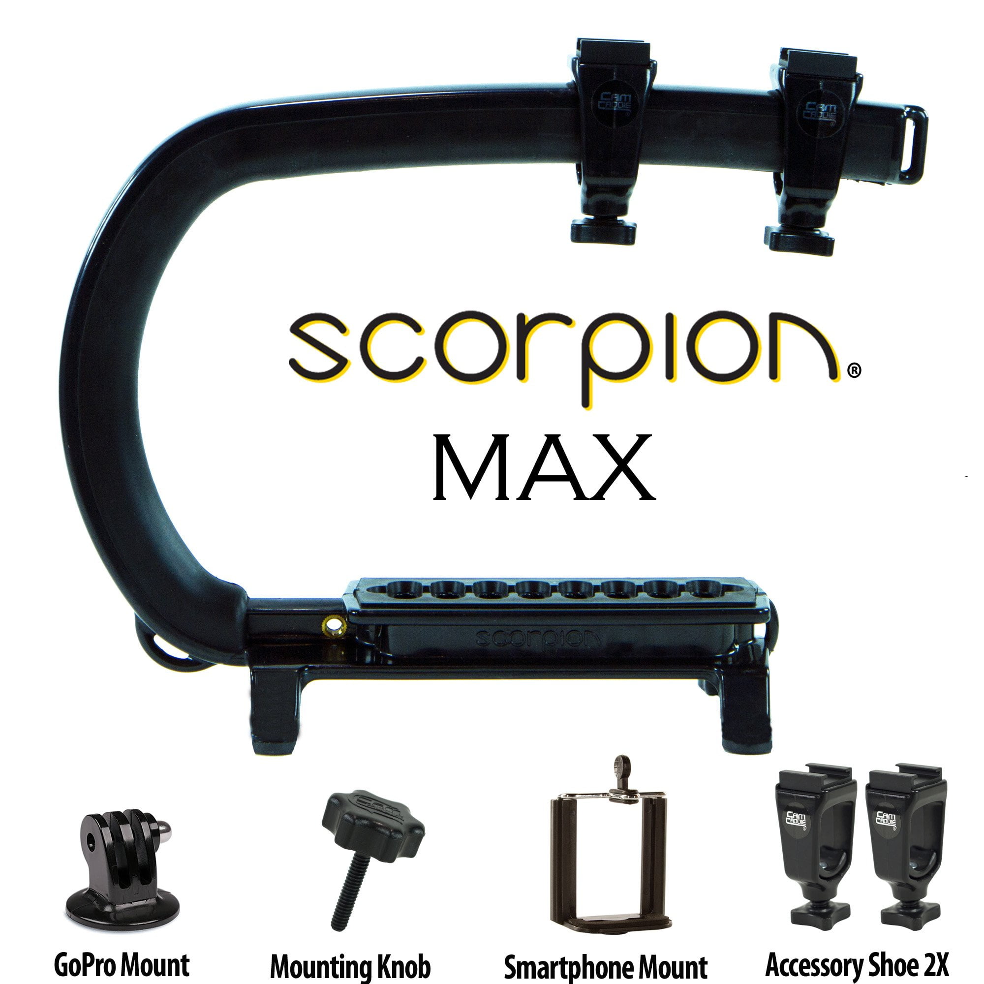 Cam Caddie Scorpion MAX Edition Universal Stabilzing Camera Handle ...