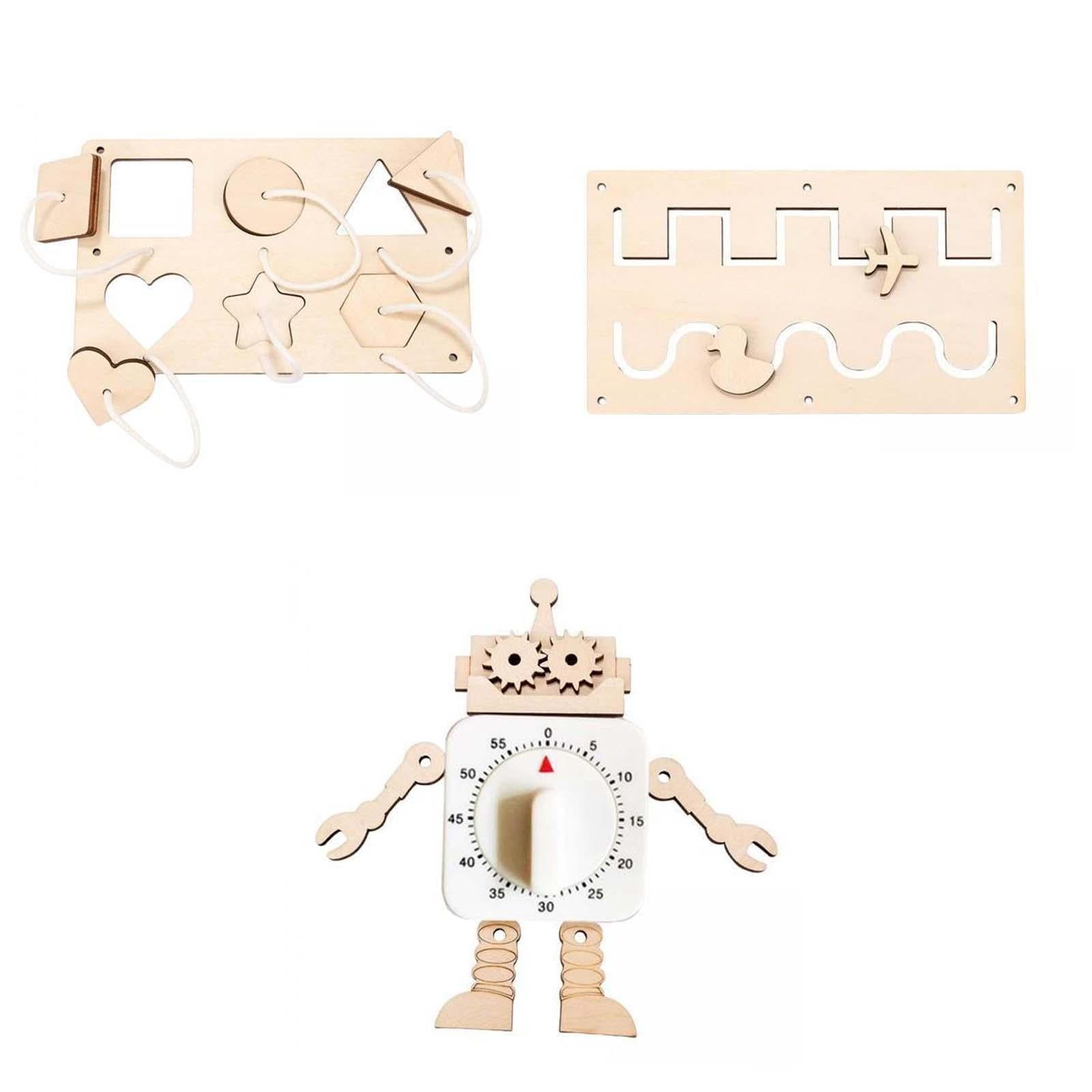 Busy Boards Fine Motor Skill DIY Accessories for Kids Boys and Girls ...