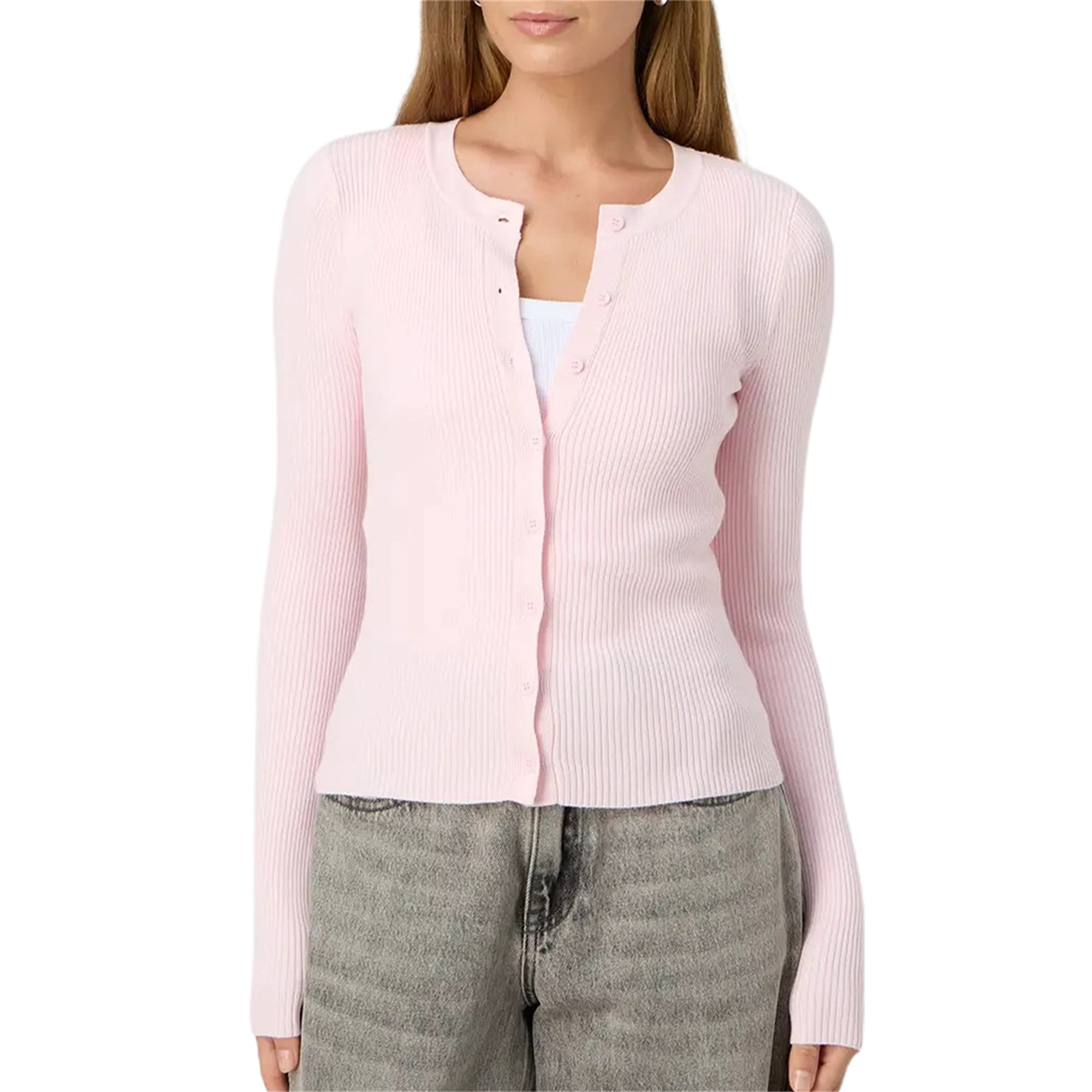 Click here for Gupgi Women Knit Cardigan Autumn Sweater Solid Col... prices