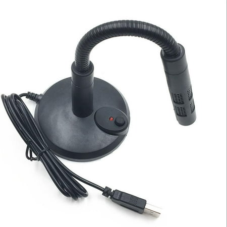 USB Computer Microphone with Independent Key Switch 360 Degree Rotation ...