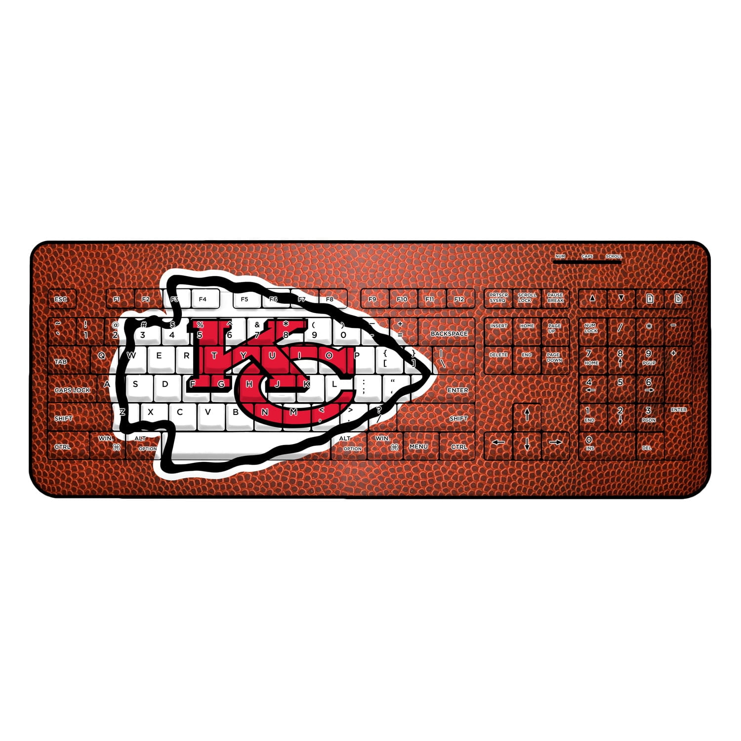 Kansas City Chiefs Football Design Wireless Keyboard - Walmart.com