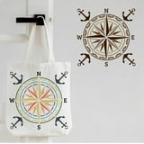 Compass Painting Reusable Stencils Template 11.8x11.8inch - Walmart.com