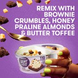 Light + Fit REMIX Brownie Sundae Vanilla Fat Free Greek Yogurt Cups ...