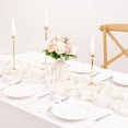12 Pack Ivory White Cheesecloth Table Runner Rustic Gauze White Cheese ...