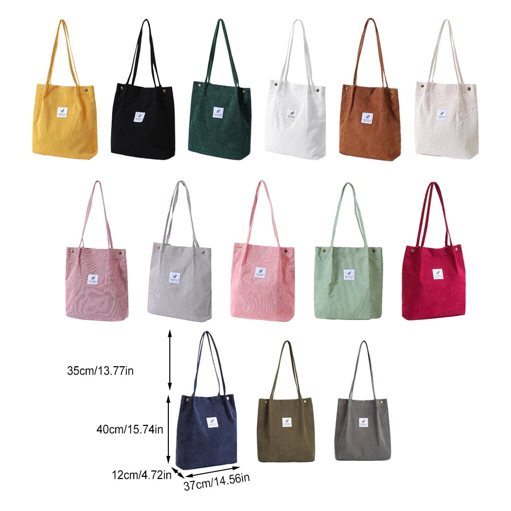 Click here for Goriertaly Women Corduroy Totes Lightweight Should... prices