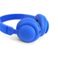 onn. Wireless Bluetooth on-Ear Headphones - Blue - Walmart.com