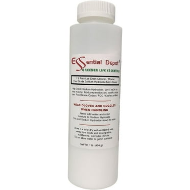 The Boyer Lye for Soap Making, Sodium Hydroxide Pure High Test Lye Food ...