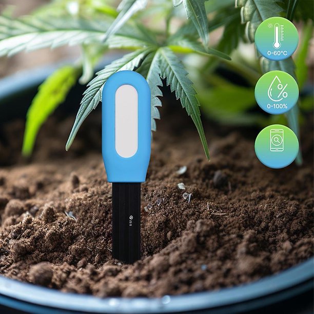 WiFi Bluetooth-compatible Smart Track Soil Tester Monitor Intelligent ...